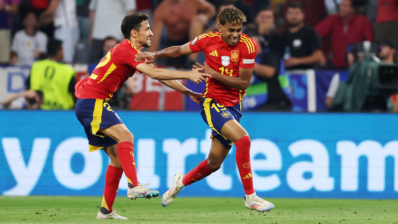Spain into Euro 2024 final as Yamal makes history vs. France - Football ...